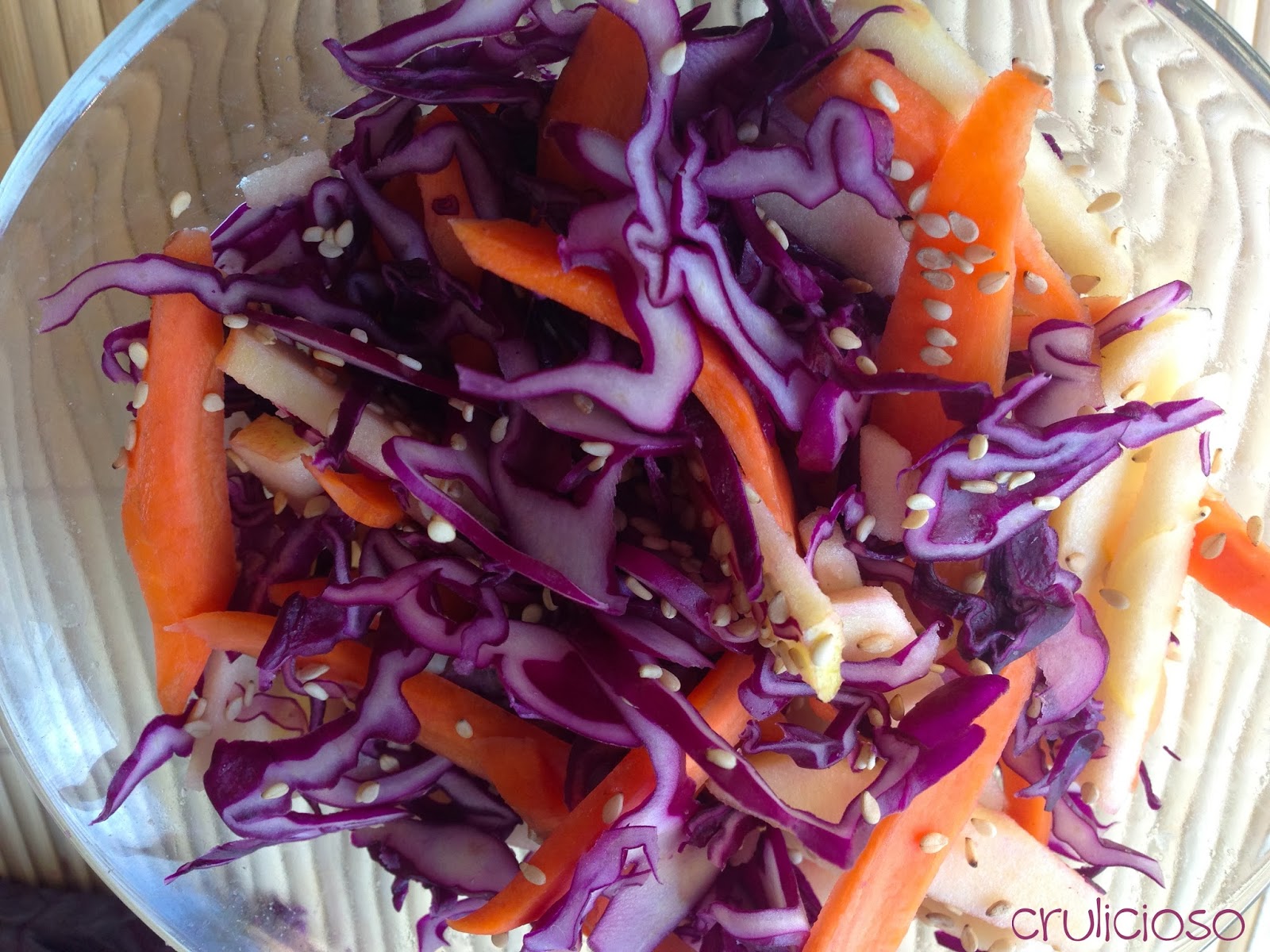 Ensalada De Col Lombarda Crulicioso