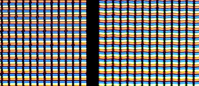 Os pixeis "dual domain" do ecrã do iPhone 6 | Aberto até de Madrugada