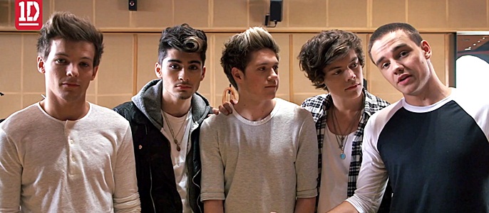 One Direction Day: One Direction: Backstage de "Little Things"