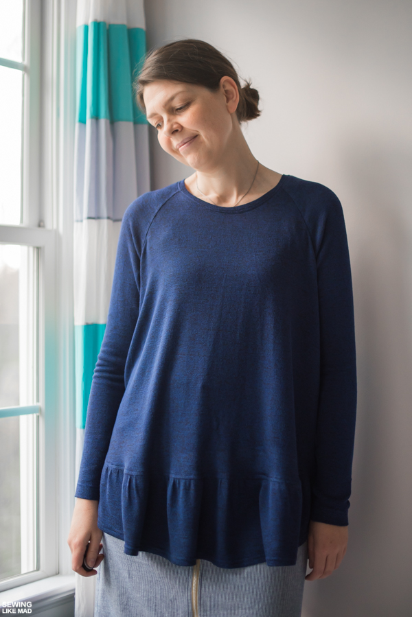 Sewing Like Mad: Waterfall Raglan - Make it Mine Waterfall Tour.