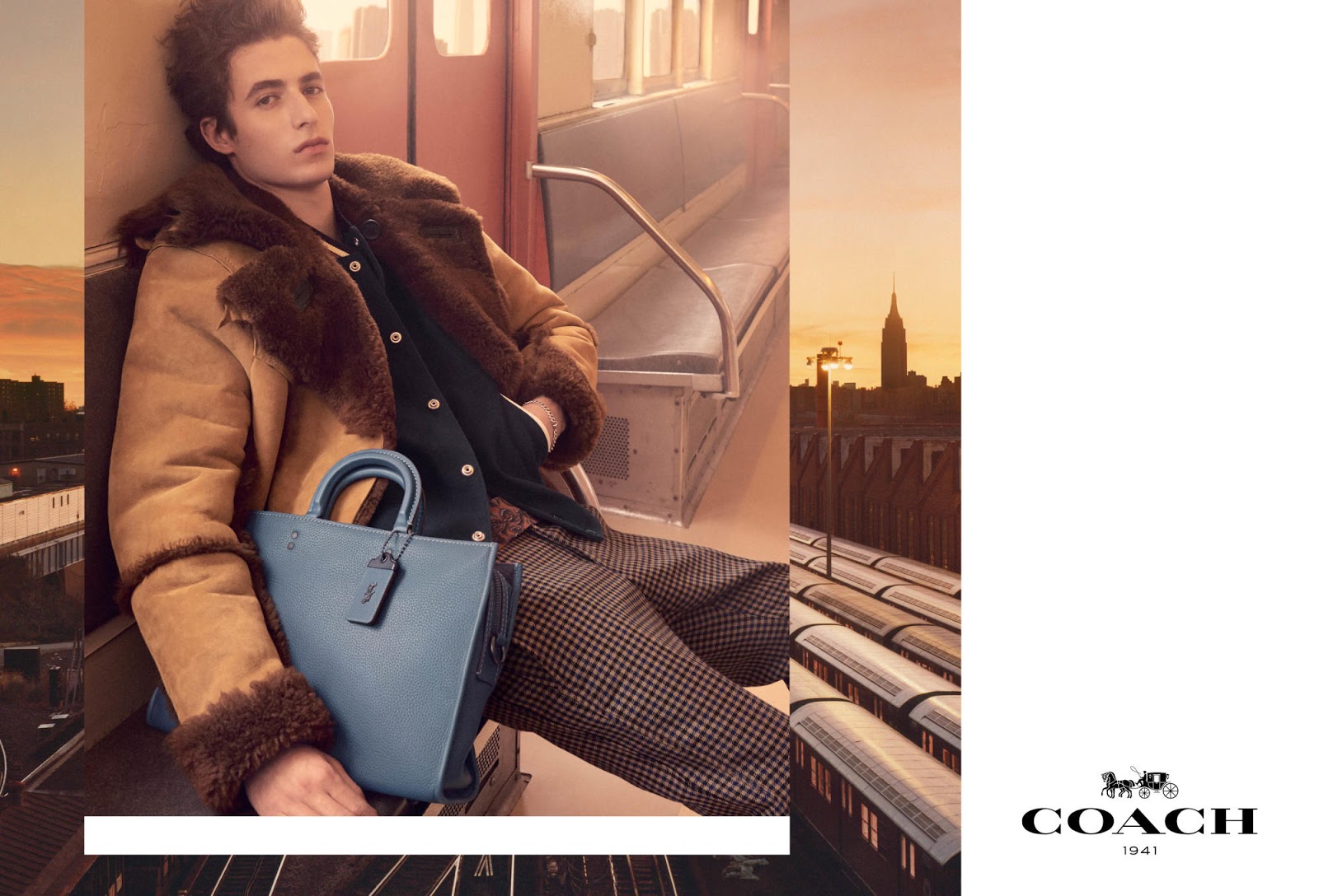 Coach takes a subway ride for the Fall/Winter 2017 Campaign