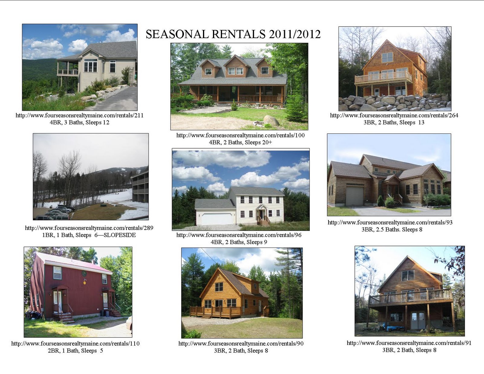 Four Seasons Realty: July 2011