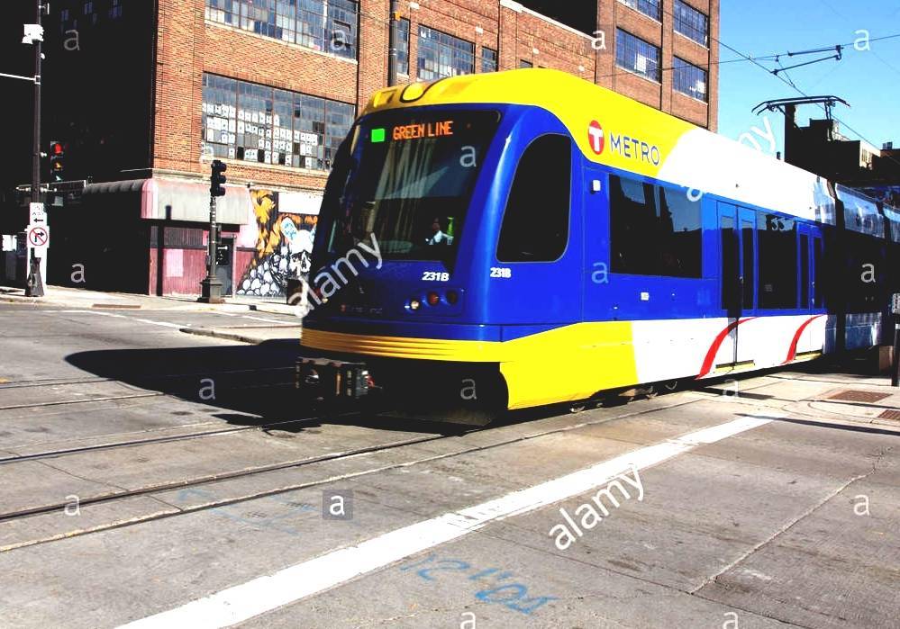 Metro Green Line (Minnesota) - Train To Minnesota