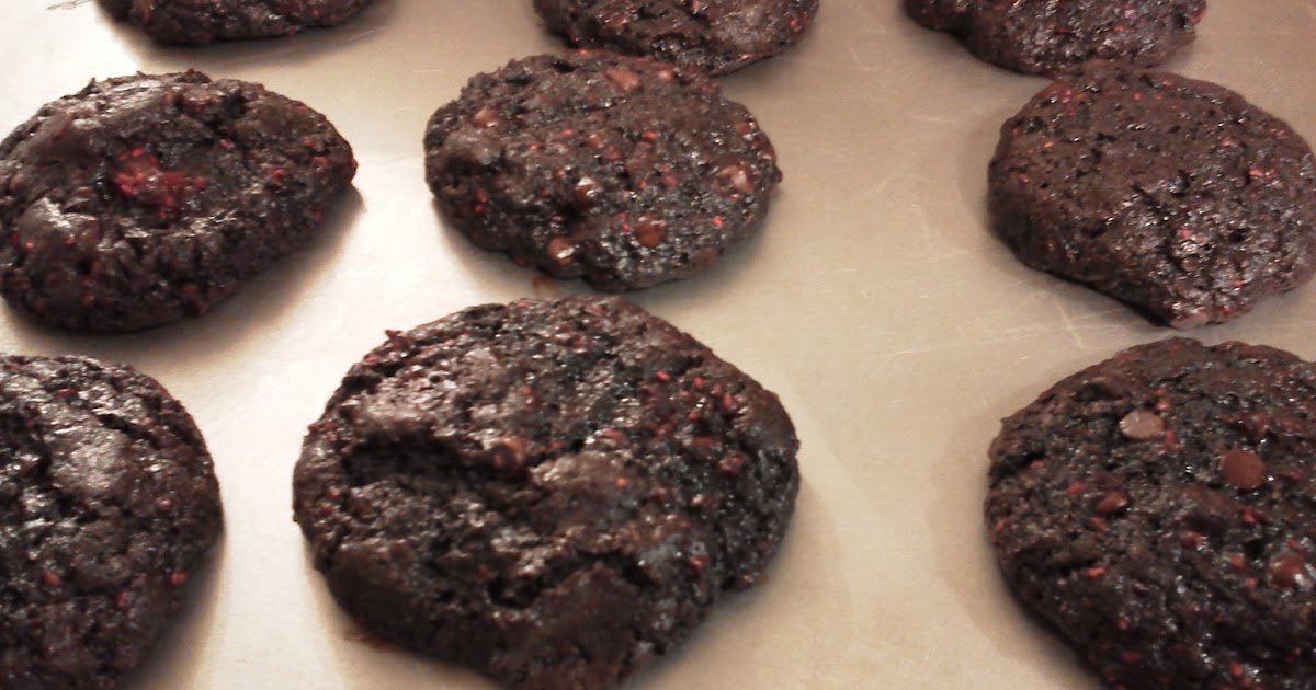 Pocono Pabulum for Mind & Body: Raspberry Fudge Cookies