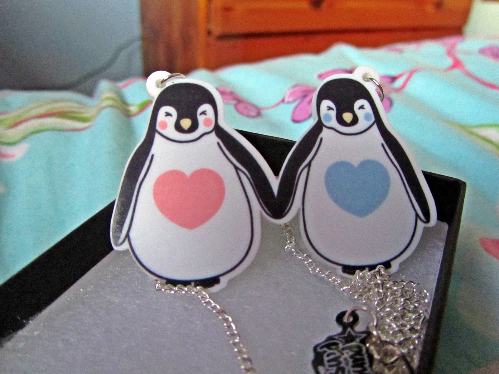 Punky Penguins in Love | Polka Spots and Freckle Dots