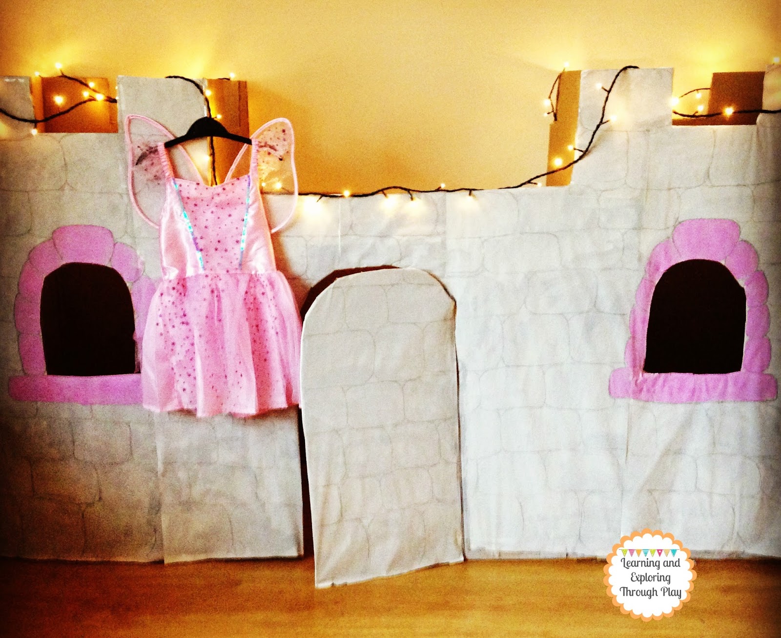 Cardboard Box Princess Castle