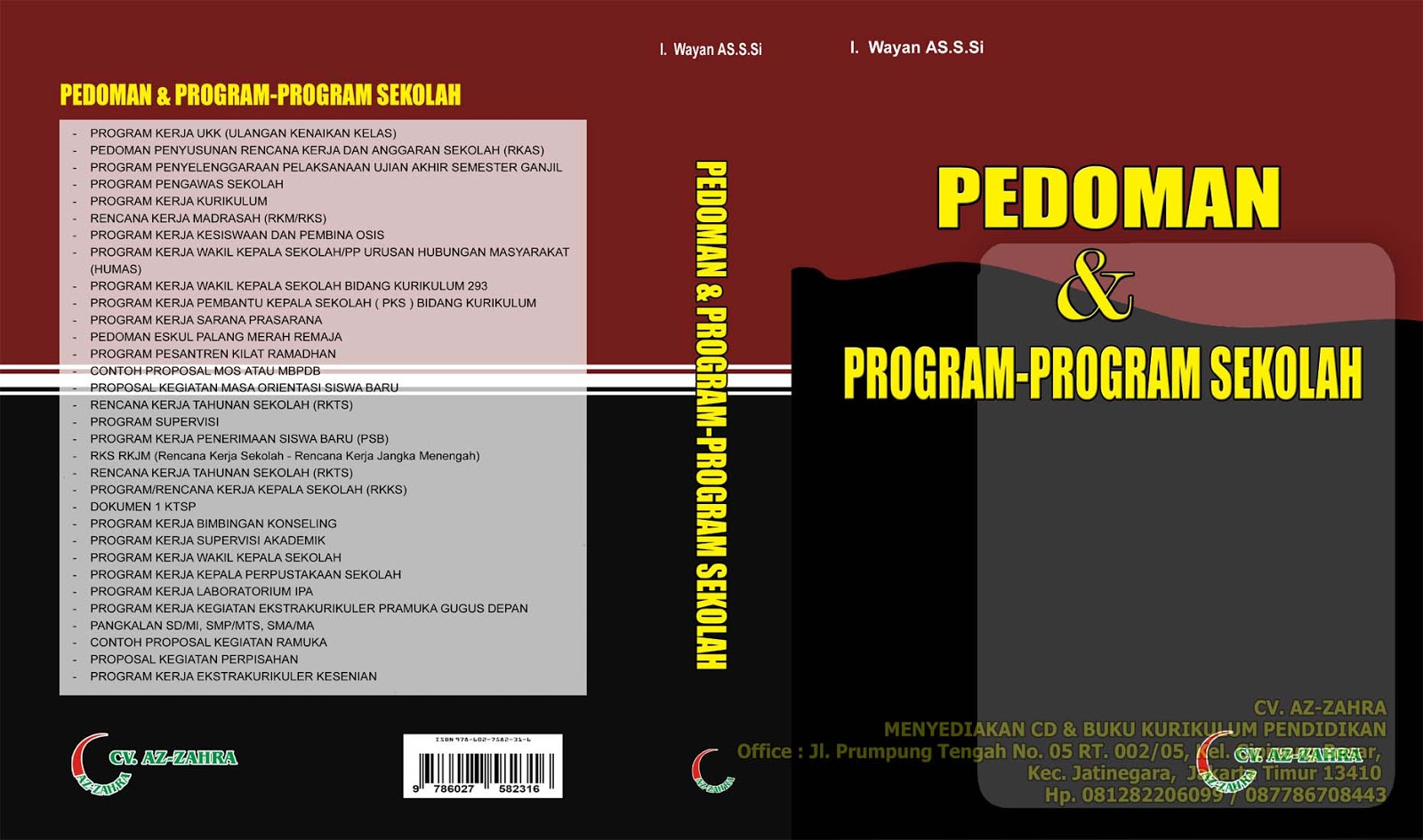 Buku Pedoman dan Program-Program Sekolah | Perangkat Pembelajaran
