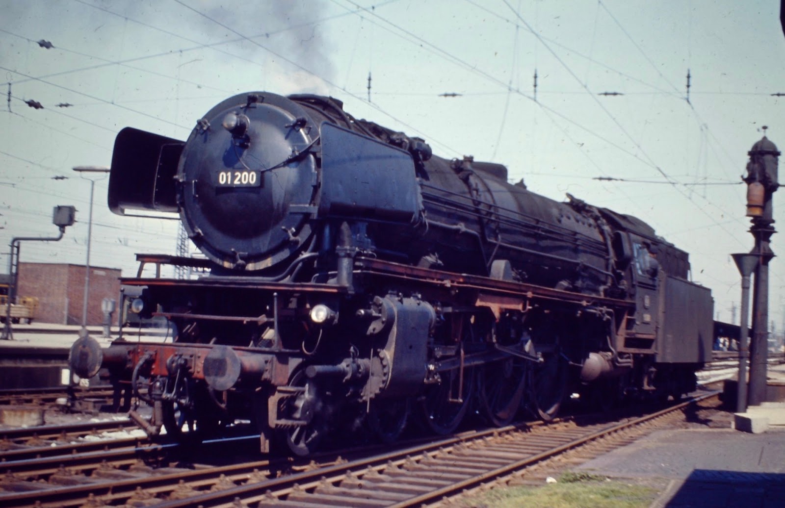 Konigshofen spur nul: BR 01 neubau kessel