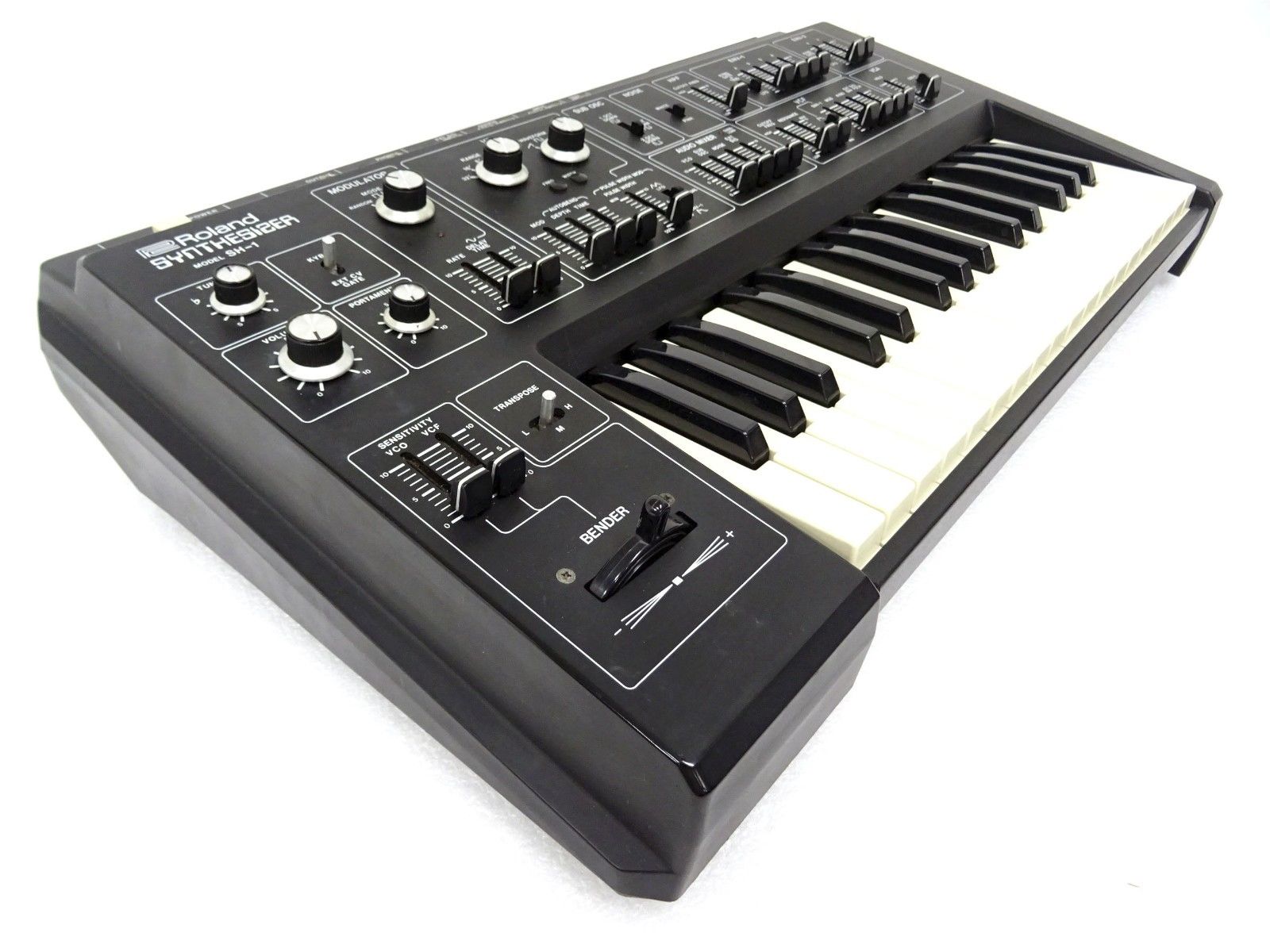 MATRIXSYNTH: ROLAND SH-1 Vintage Analog Synthesizer w/ Original ...