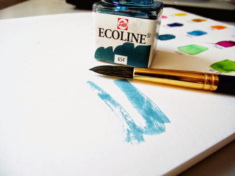 Mixed Media Place: Ecoline 101