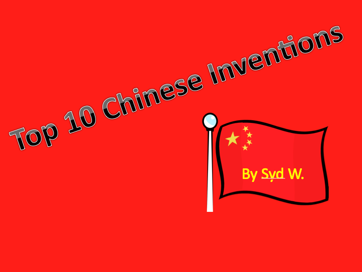 D.A.T.A. Scholars: TOP TEN Chinese Inventions!