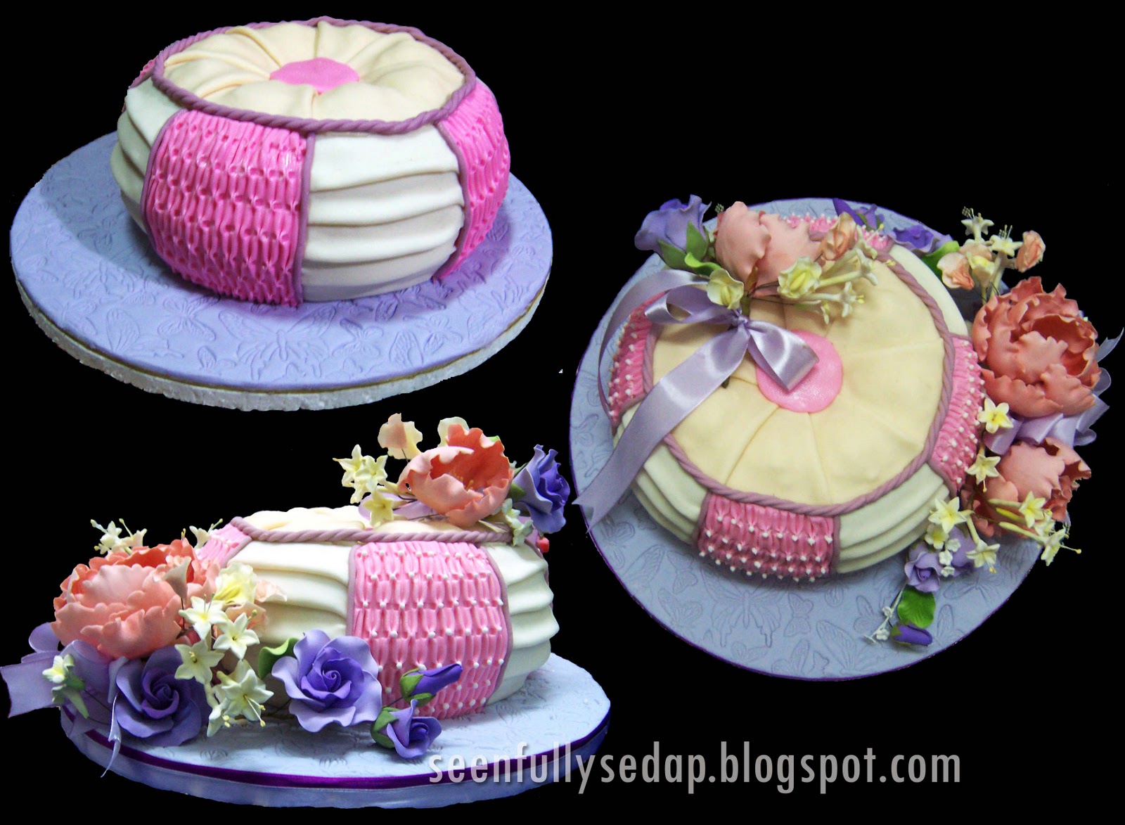 Seenfully Sedap: Hantaran Cake - Pillow Cake - Sabrina