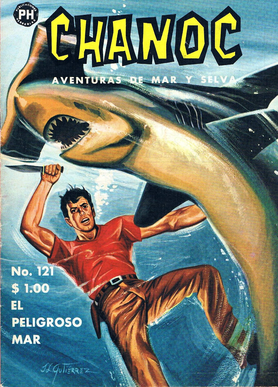 Mexico Comic Aventuras 2: Chanoc - Aventuras de mar y selva (121 al 125)