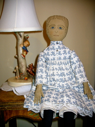 Julie's Dolls: New York Doll - turning fingers