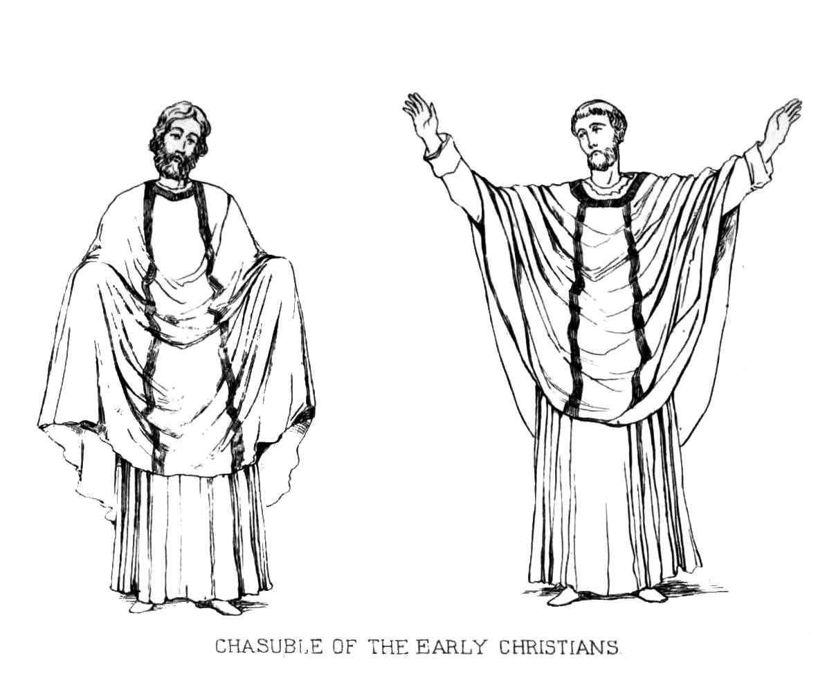 The chasuble.