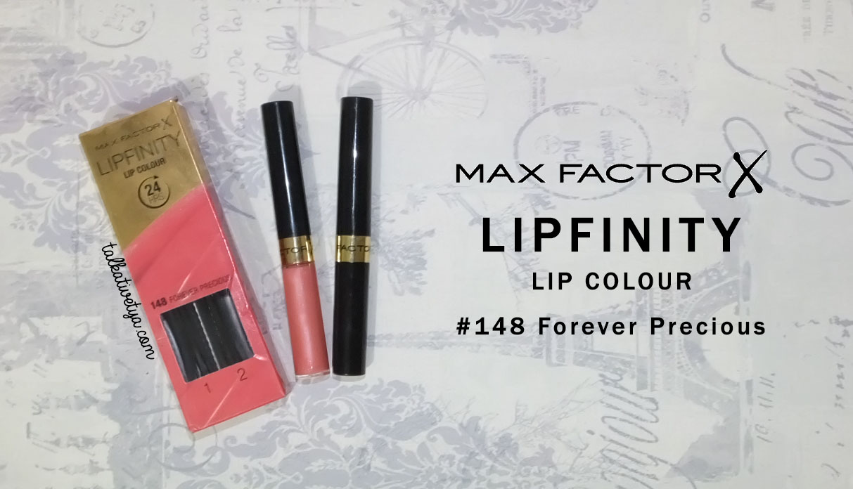 [REVIEW] Max Factor Lipfinity Lip Colour #148 Forever Precious ...