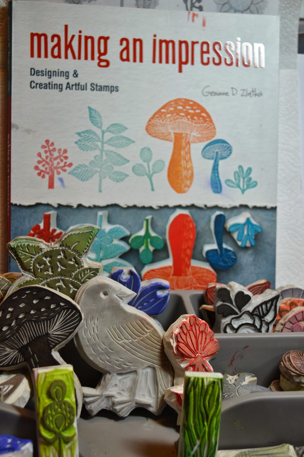 Red Orange Wolff: Rubber Stamp Obsession