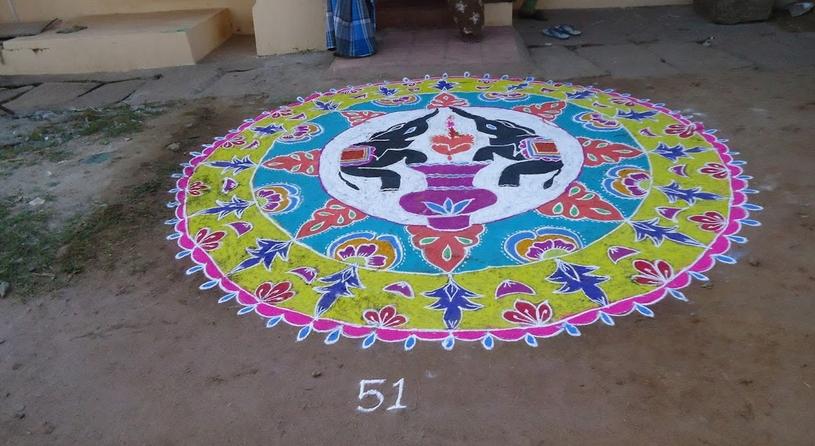 Simple Rangoli Kolam Collections by Kayal: Rangoli