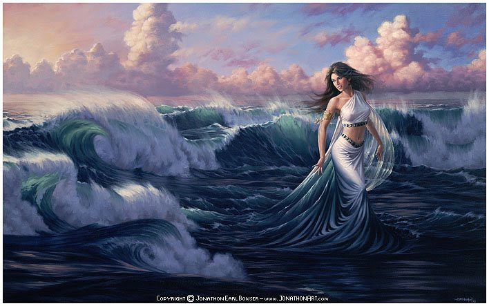 Imagens Sagradas: Mãe minha, Mãe das águas, MÃE DA VIDA