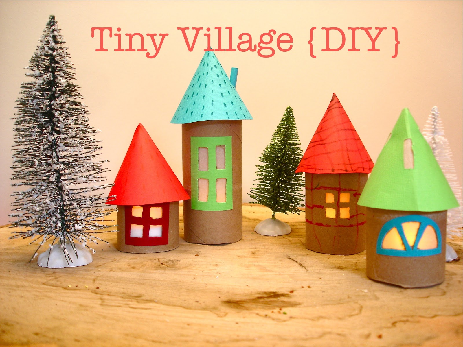jenn of all trades: Holiday DIY--The tiny village