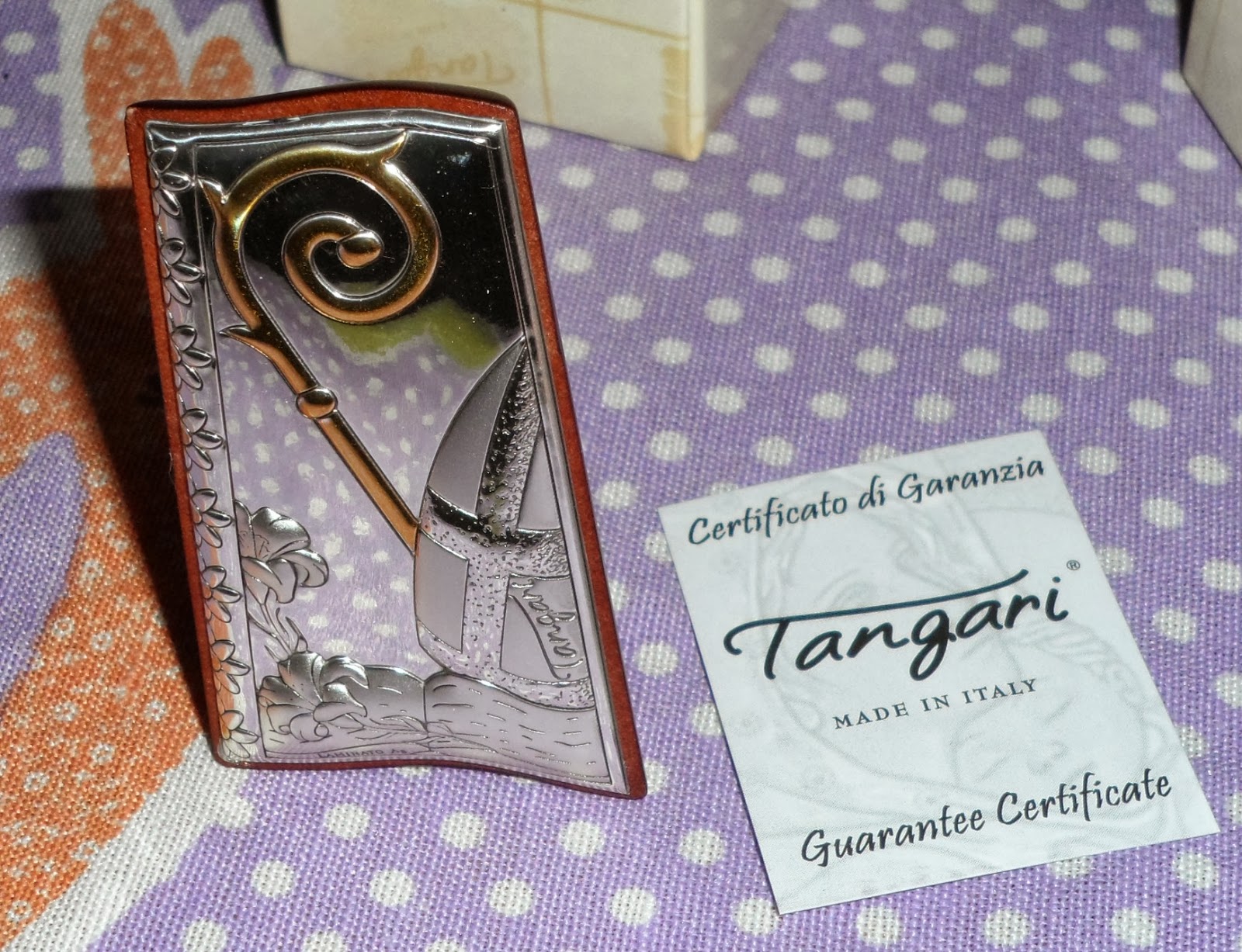 La Creatività di Anna!!!: Tangari, l'eccellenza Made in Italy.