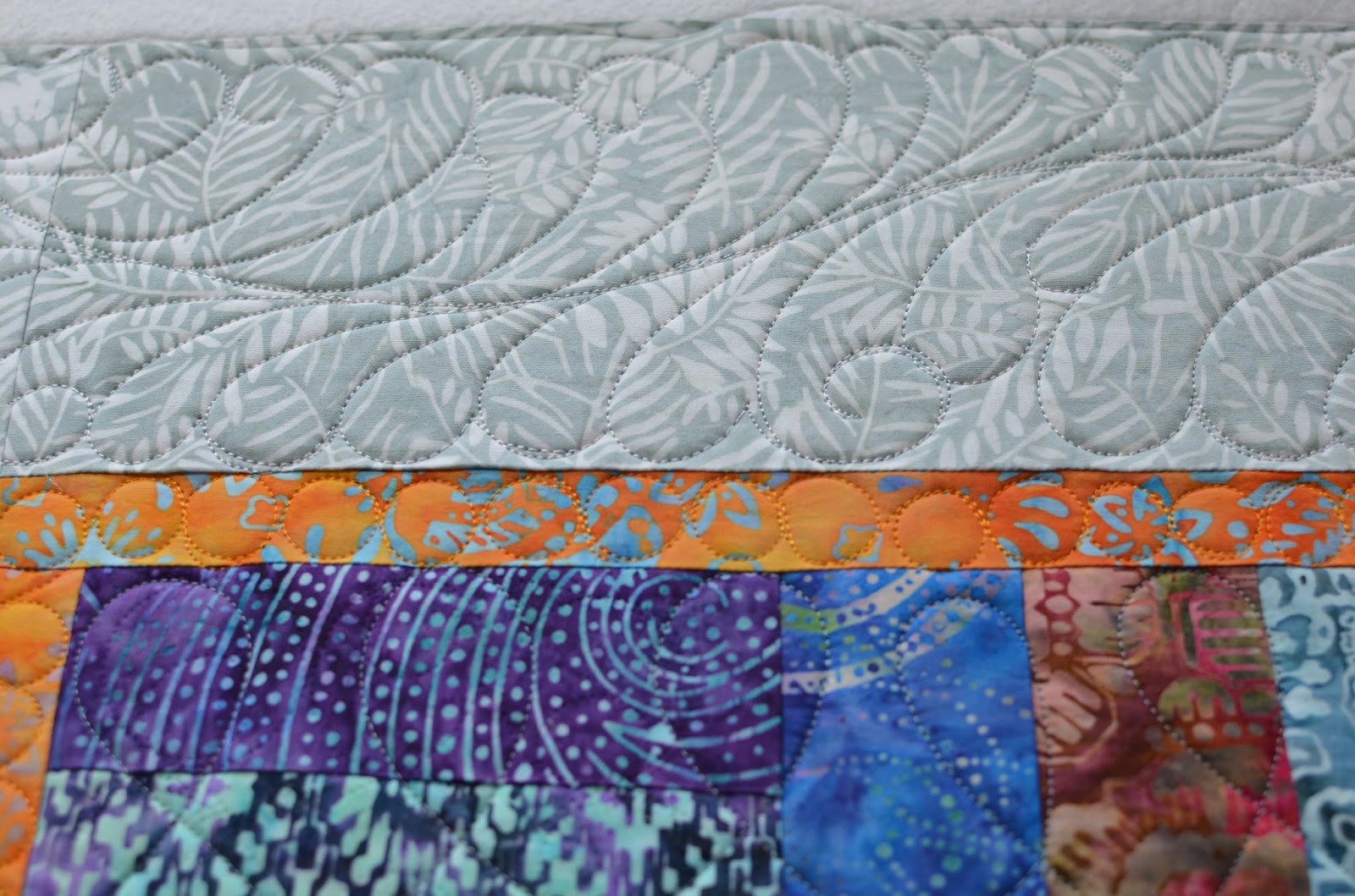 Oh Sew Loved: Alice's Batik Strip Quilt