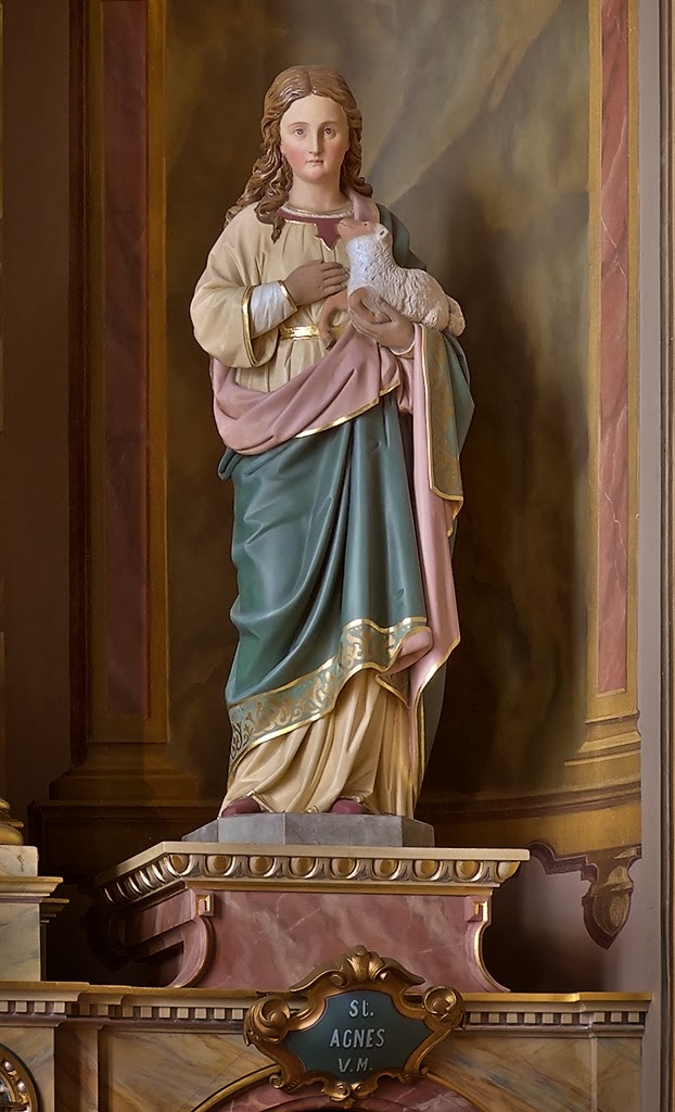 AND ALL THE ANGELS AND SAINTS: 187. STA. INES: From A Virgin Most Pure ...