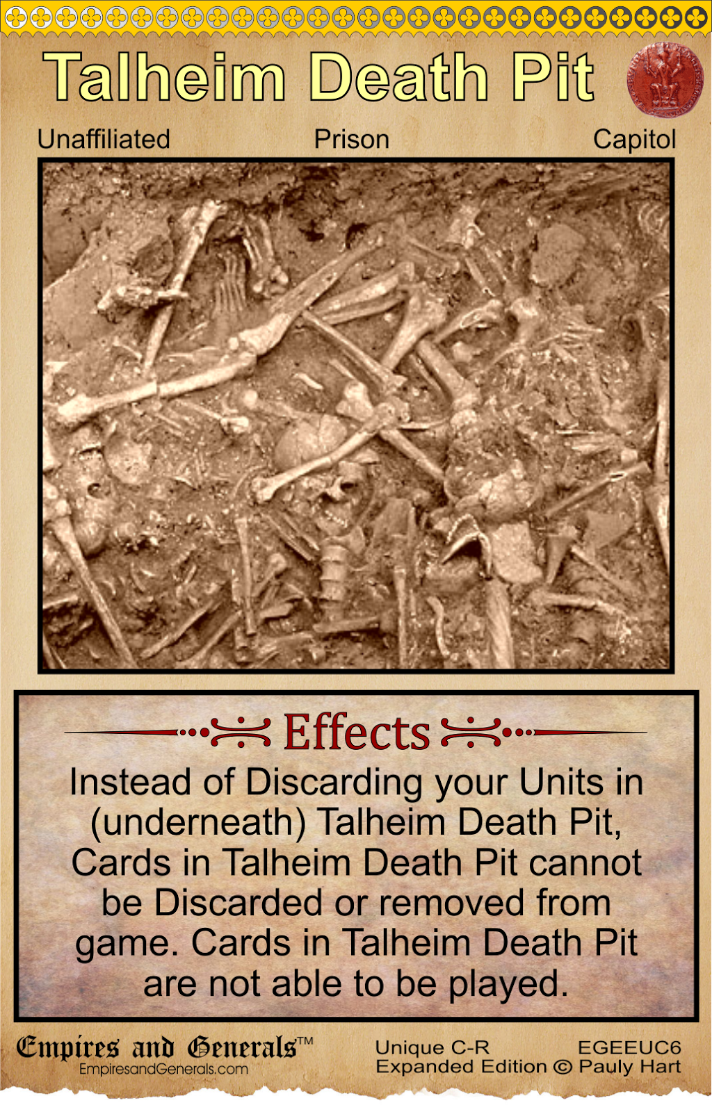 Empires and Generals: Talheim Death Pit
