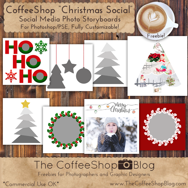 DLOLLEYS HELP: Christmas Photoshop Freebies for Photography & Design ...