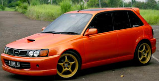 car modification: Toyota starlet