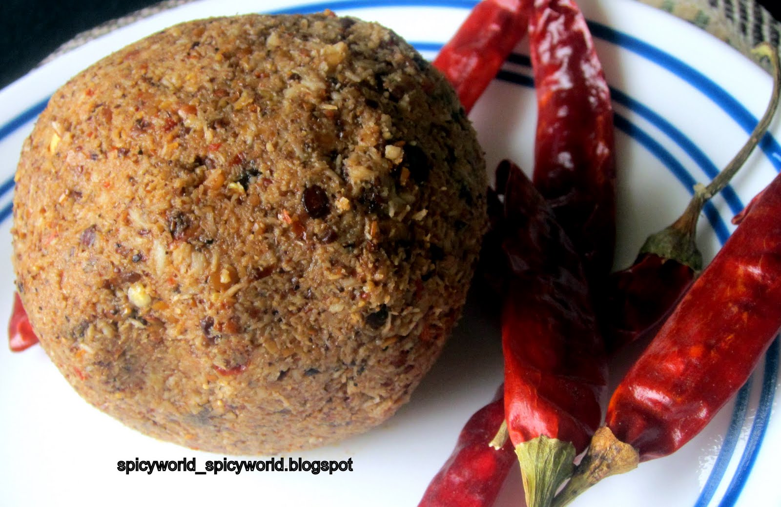 SpicyWorld: Muthira/ Horsegram Chammanthi