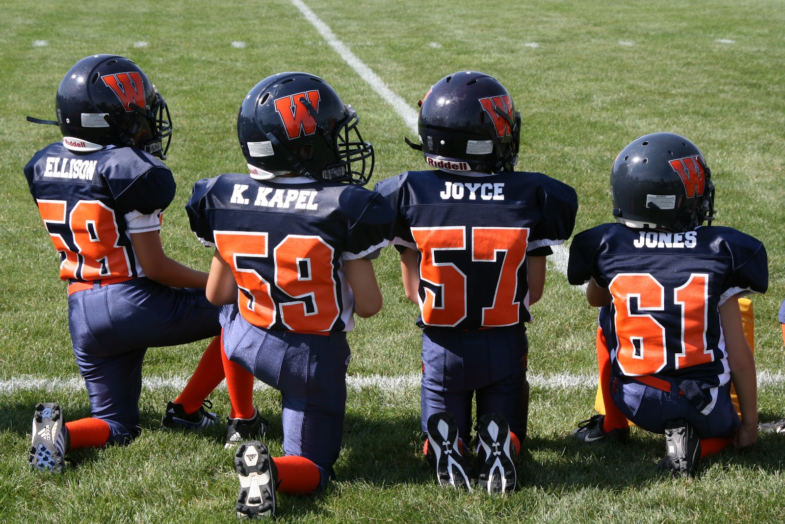 Wheaton Rams Team Black 73lbs: Wheaton Bowl vs. Warren