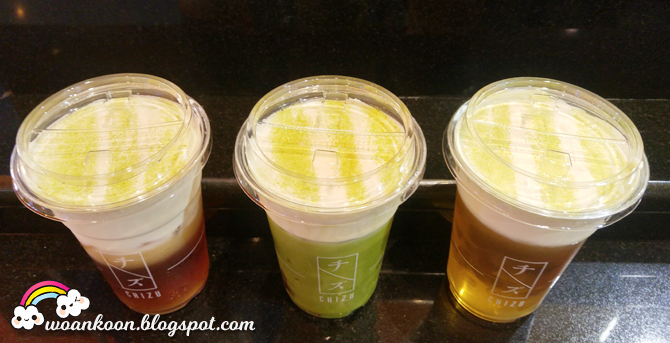 Chizu Drink Japanese Cheese Tea @ Sunway Pyramid, Malaysia - Woan Koon ...