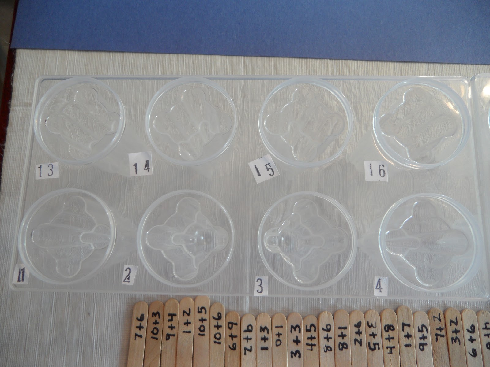 Henny Pennys Place: Popsicle Math Popsicle Stick Game