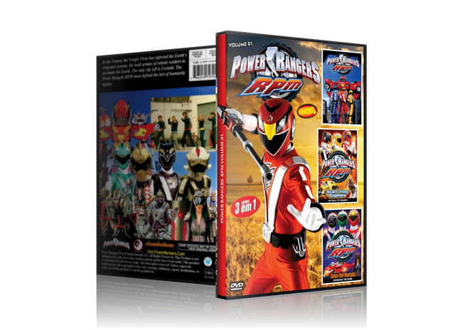 Coleções Carneiro : POWER RANGER RPM - VOLUME 01
