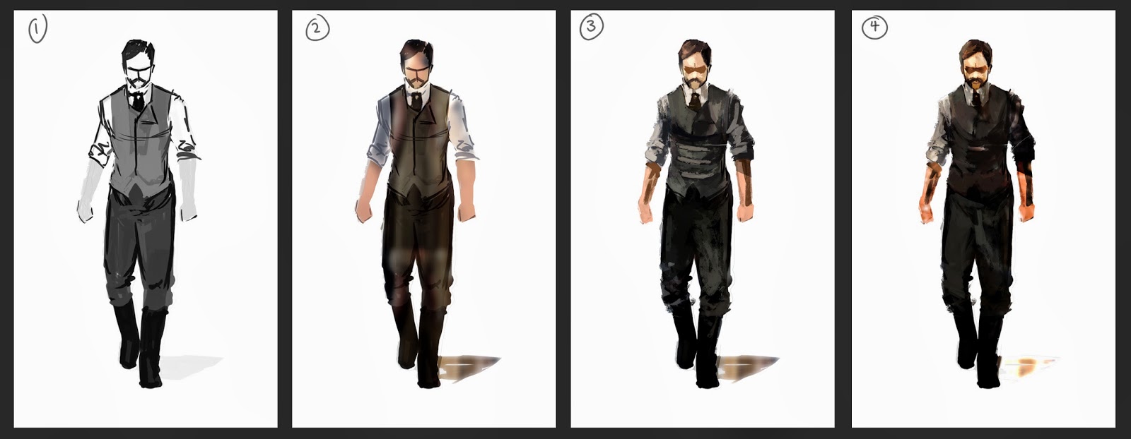 Happy Mutt Design: Assassin's Creed Character Design Development