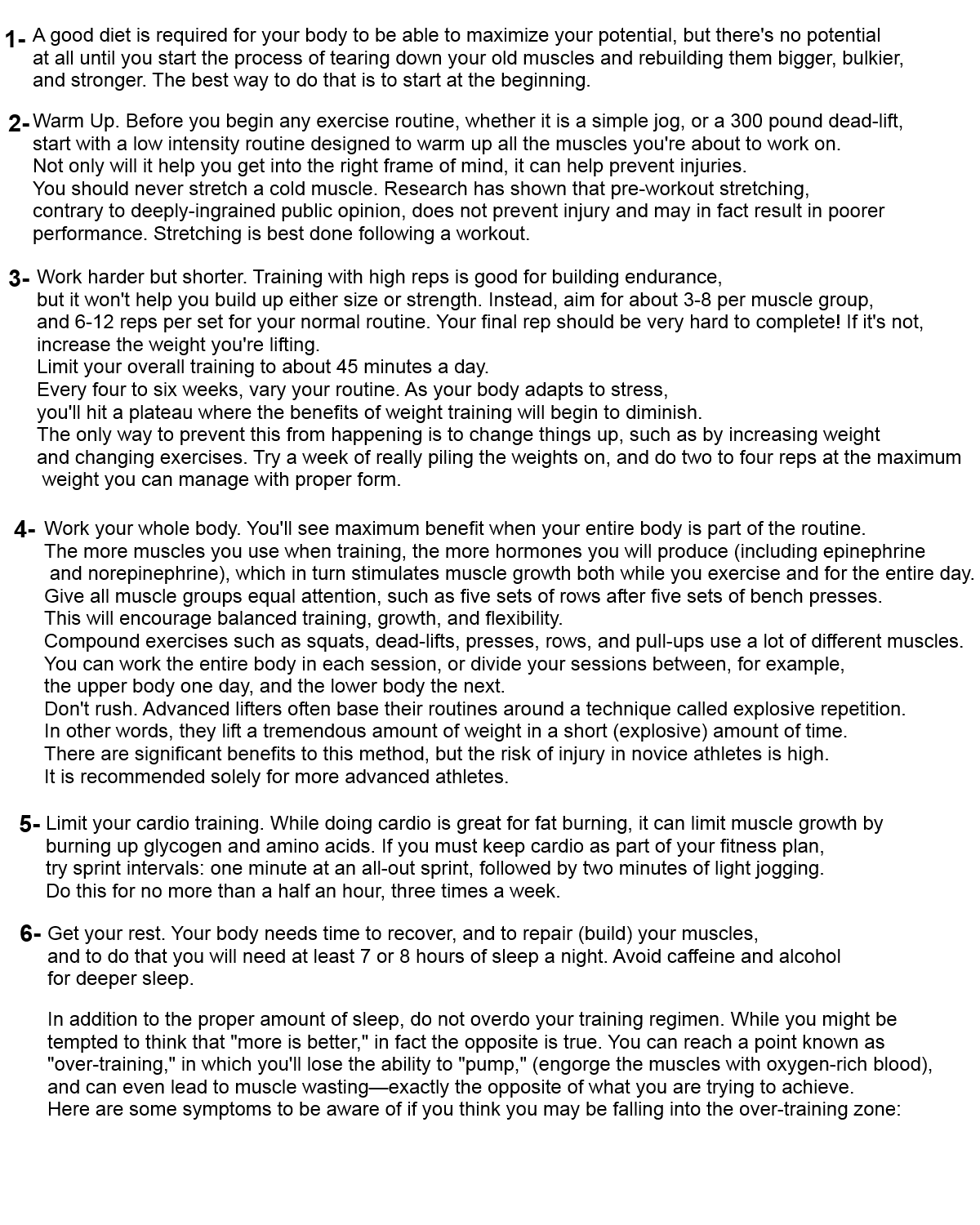 Easy Steps of Building Muscle Mass | najibd