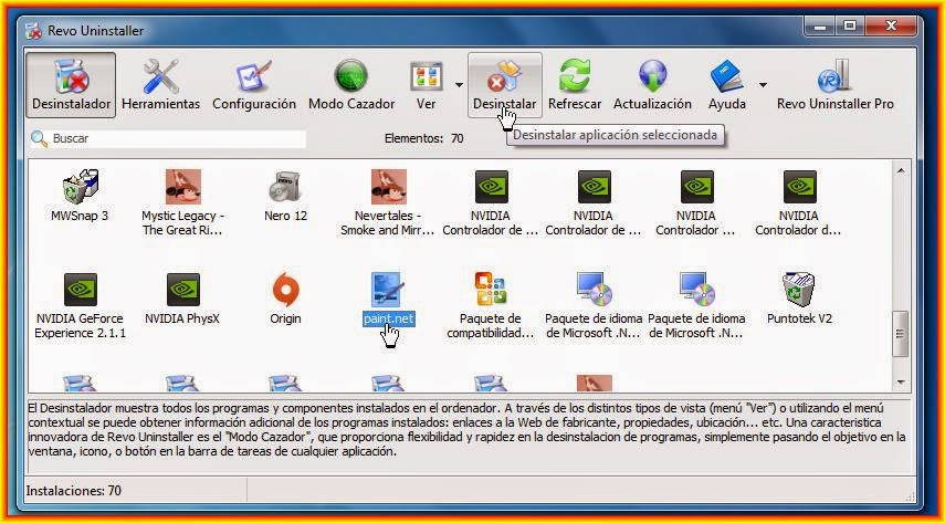 Infotesteopc: Desinstalador de aplicaciones Revo uninstaller