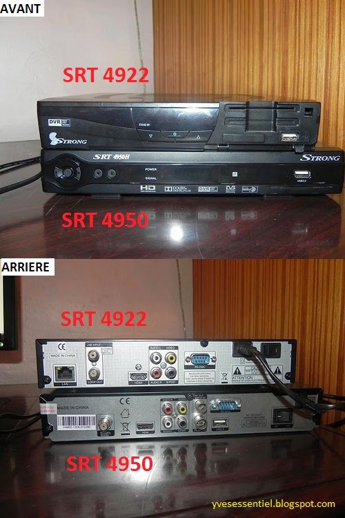 Le BLOG de Yves ESSENTIEL :): PRESENTATION DU DECODEUR STRONG 4950 ET ...