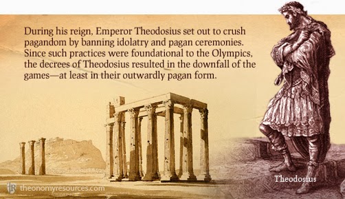 Theonomy Resources: Emperor Theodosius Ends the Pagan Olympics ...