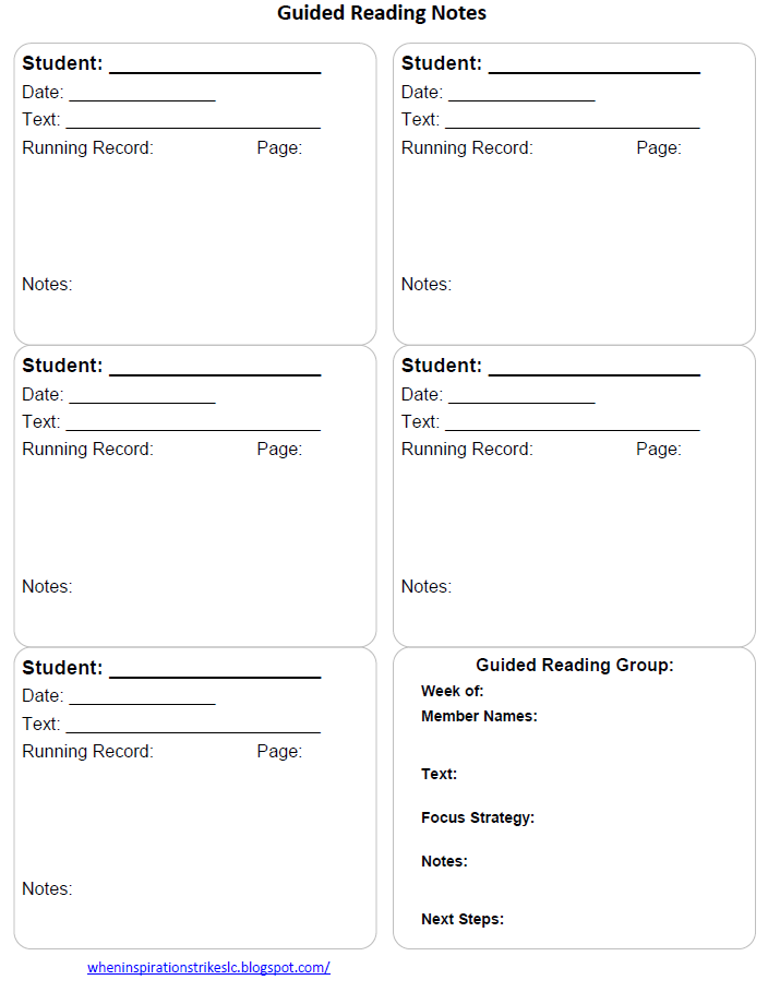 When Inspiration Strikes!!!