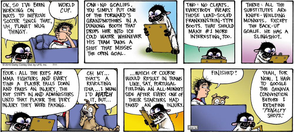 Soccer Americana: Soccer in the comics