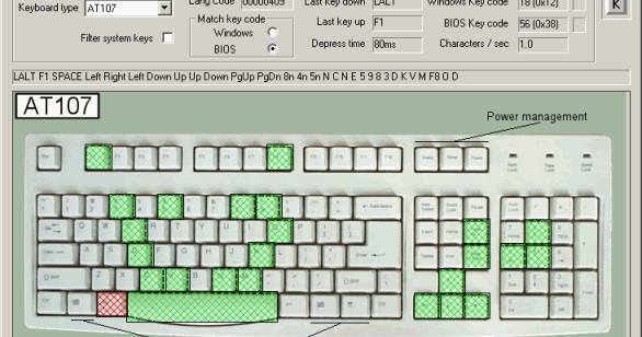 Keyboard Test Portable ~ SerayuSoftware