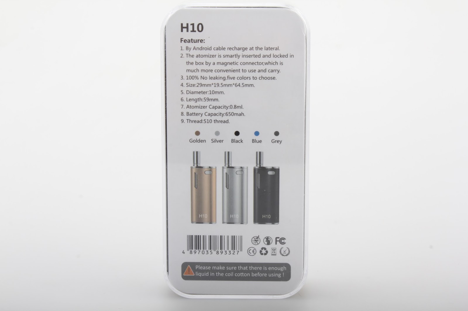 Vaping time——try e cigarette, stop smoking: Nice looking 650mah cbd mod ...