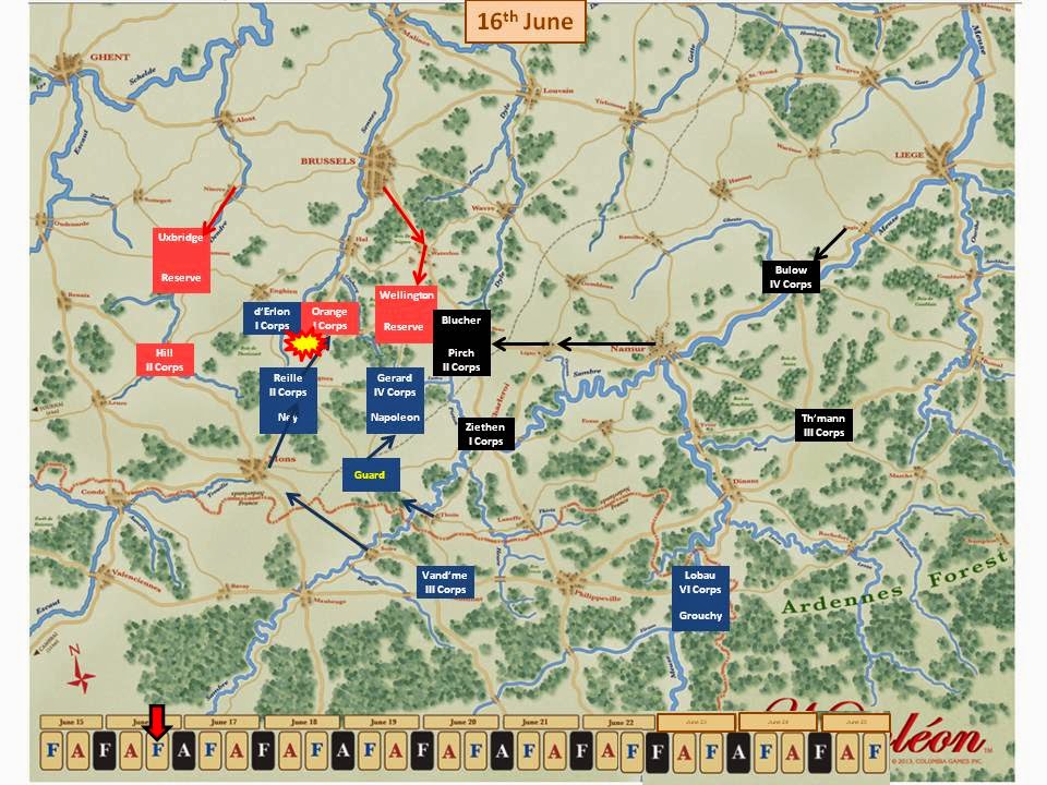 Cirencester wargames: Waterloo Campaign