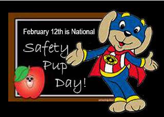 Every Day Is Special: February 12 – Safety Pup Day