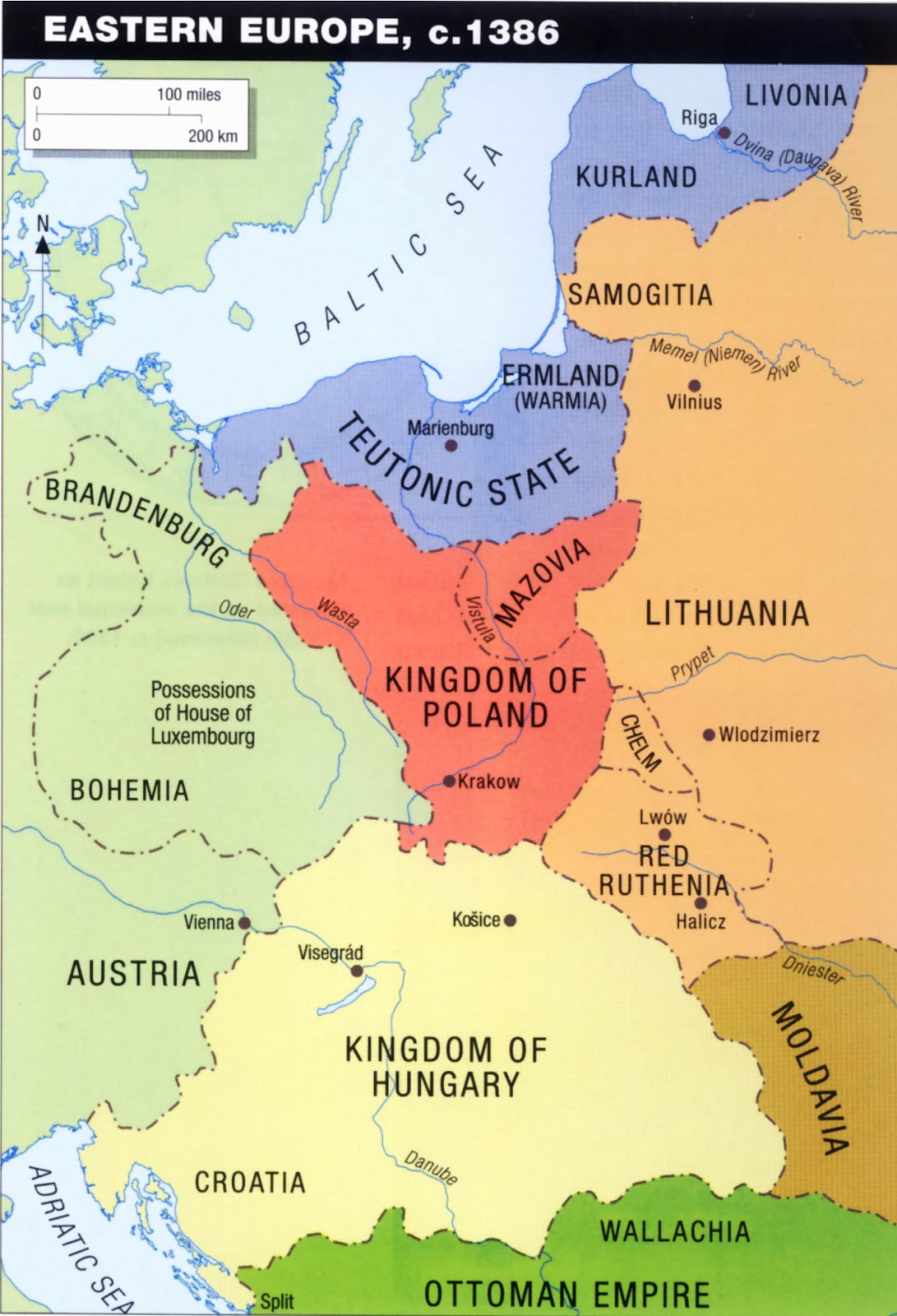 Me gusta y te lo cuento: La Liga Hanseática - La Orden Teutónica