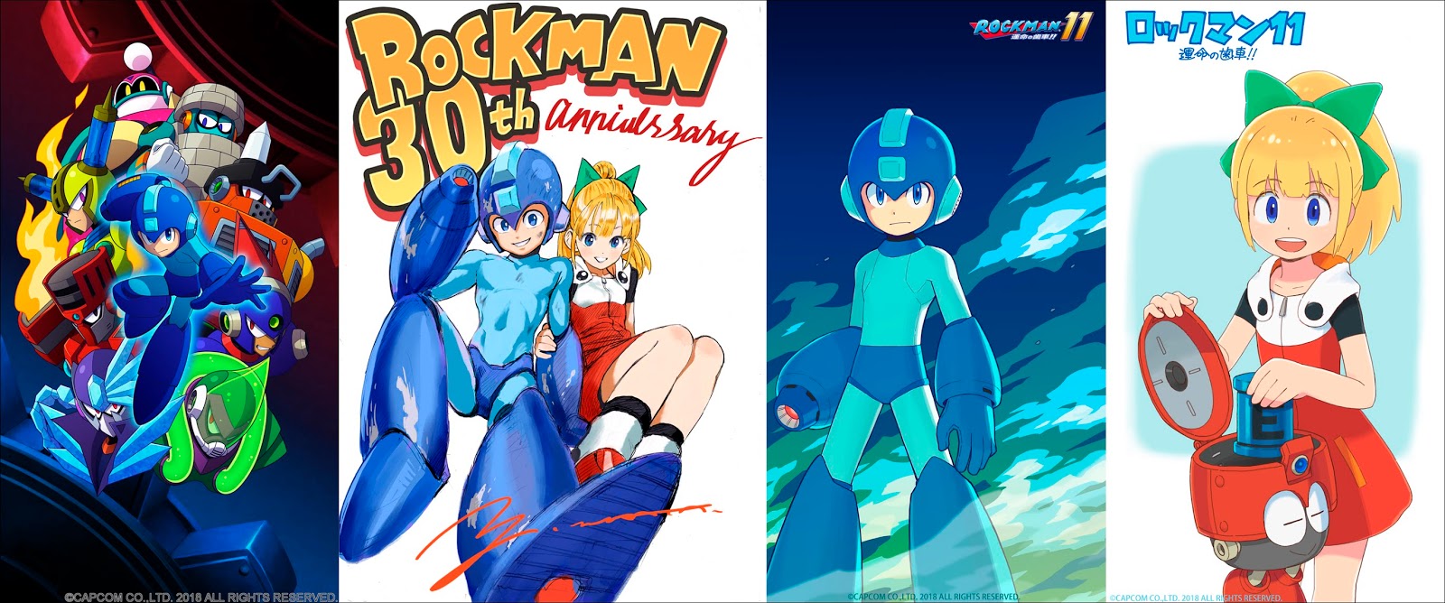Rockman Corner: Celebrate Rockman 11's Launch With New Mobile Wallpapers