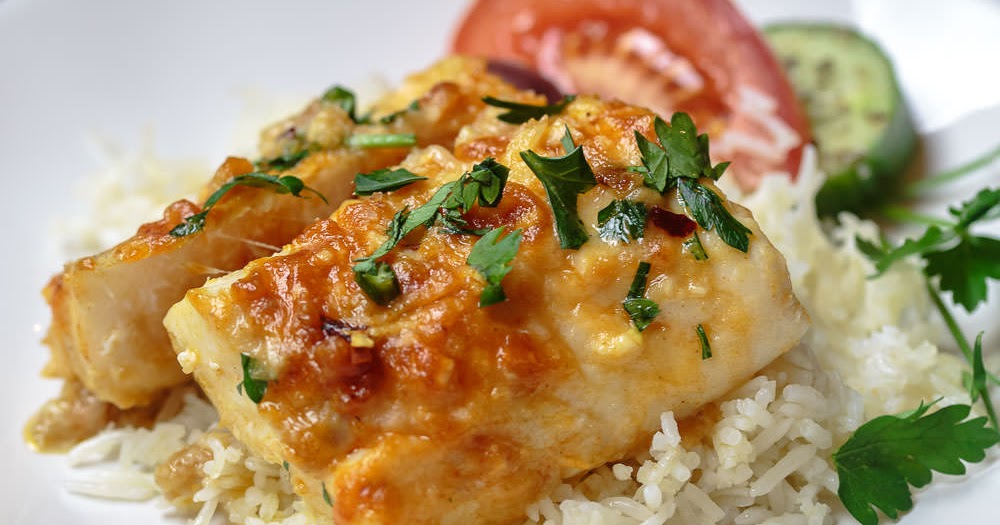 Greek-Style Baked Cod Recipe With Lemon And Garlic