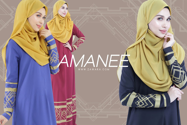 ZAWARA.STYLISH.MODEST.ELEGANT: KOLEKSI TERBARU MINGGU NI - "AMANEE JUBAH"